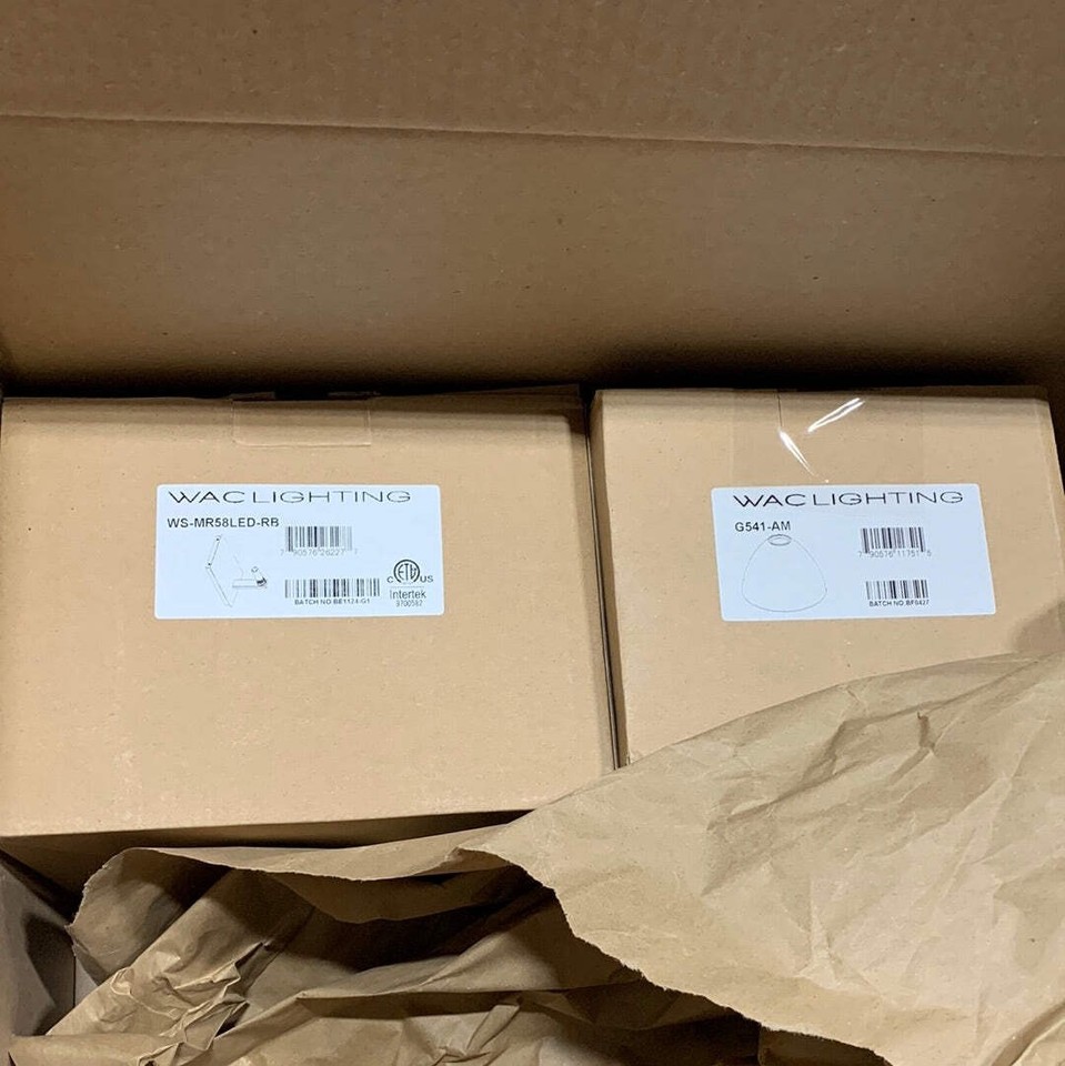 WAC Lighting Feberge 6 Inch LED Wall Sconce - WS58LED-G541AM-RB | eBay