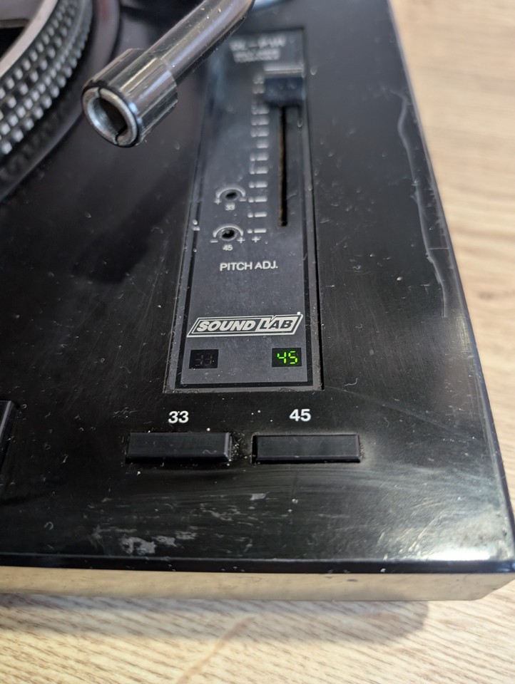 Soundlab DL-P1R Belt-Drive DJ Analogue Turntable Spares And Repairs ...