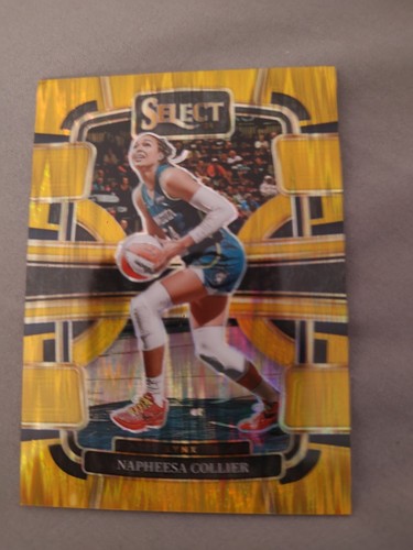 2024 WNBA Select Napheesa Collier #8 - Gold Flash Prizm /10 | eBay