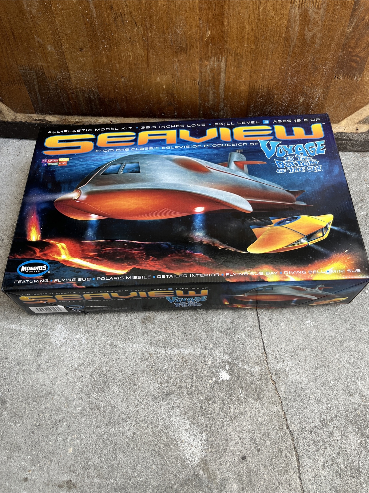 Voyage To the Bottom of the Sea SEAVIEW Submarine 39 Inch Long Model ...