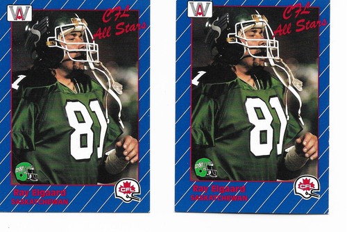 1991 All World CFL #80 Ray Elgaard Football Card | eBay