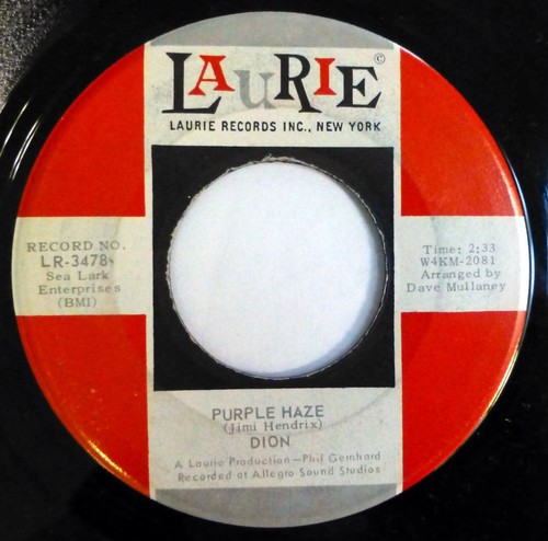 Dion 45 Violet Brume / The Dolphins Laurie Rock ct1259 | eBay