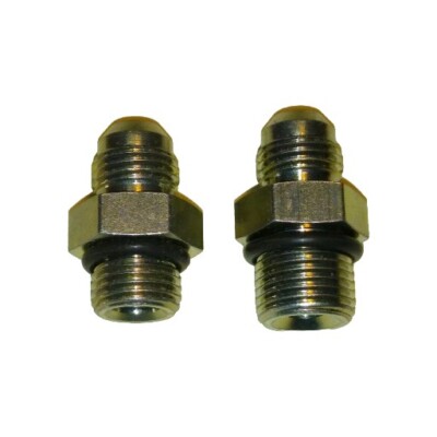 6AN POWER STEERING FITTINGS 5/8-18 and 9/16-18 O'RING FORD PUMPS/RACK ...