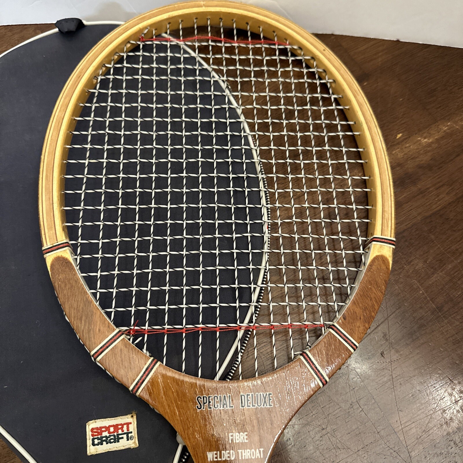 VTG John Havlicek ALL-SPORTS Products Tennis Racquet w/ Case Fibre ...