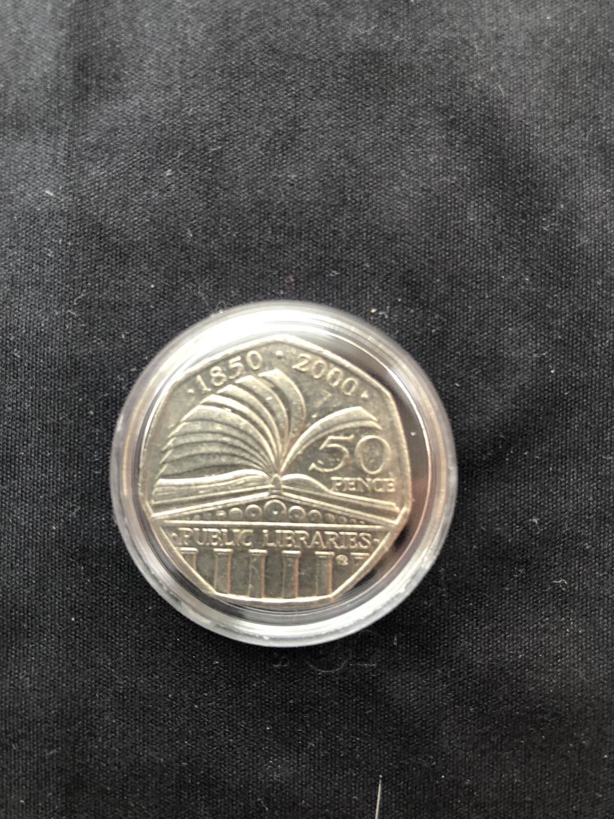 RARE 1850-2000 Public Libraries 50p coin 2000 circulated | eBay UK