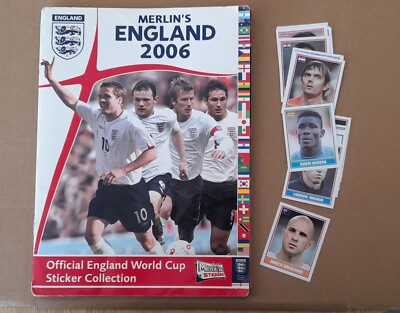 Merlins 2006 England Football World Cup Sticker Book *Complete* | eBay UK