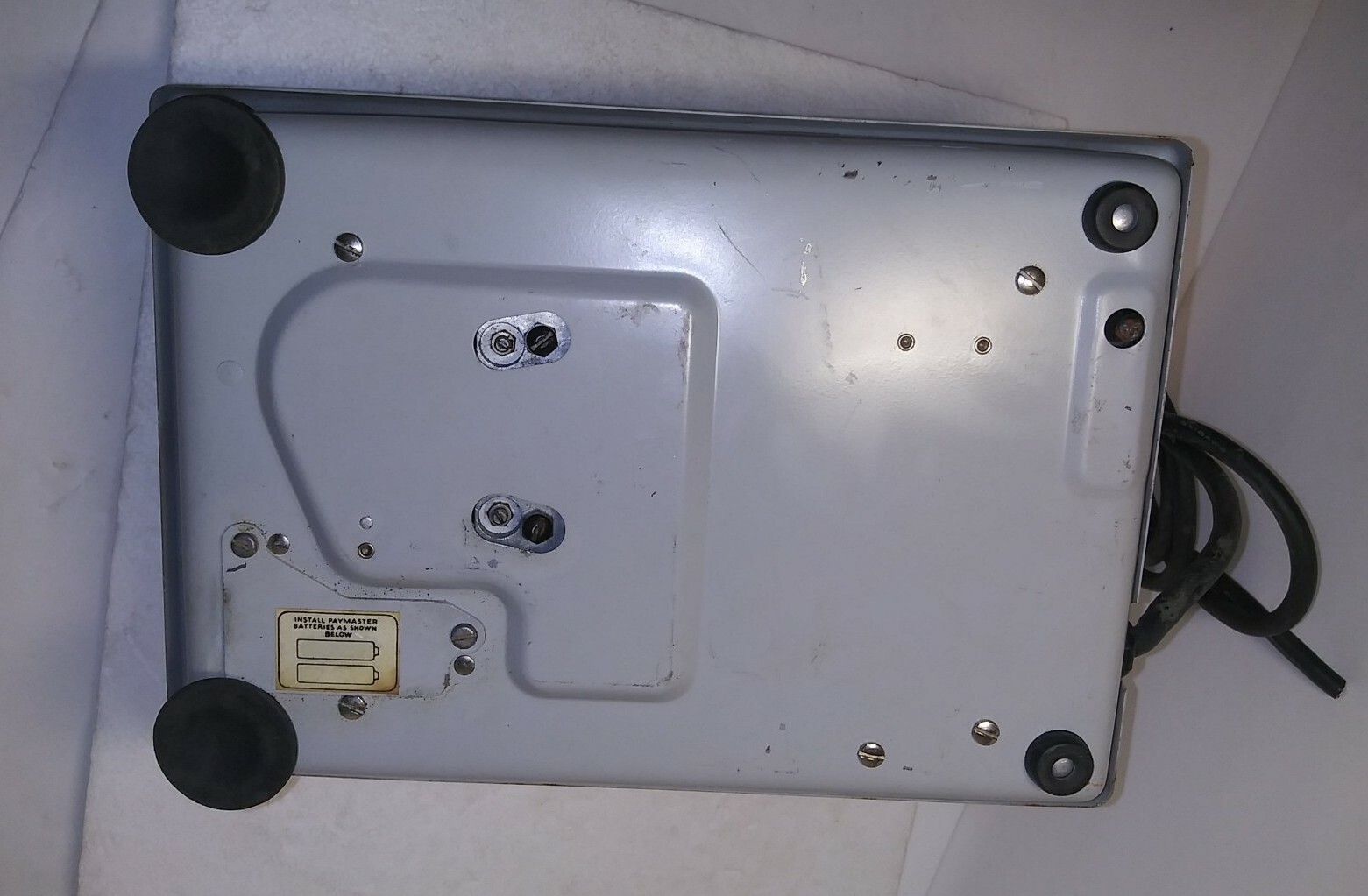 Vintage Paymaster Electronic Check Signer Imprinter Dual-Color Ribbon ...