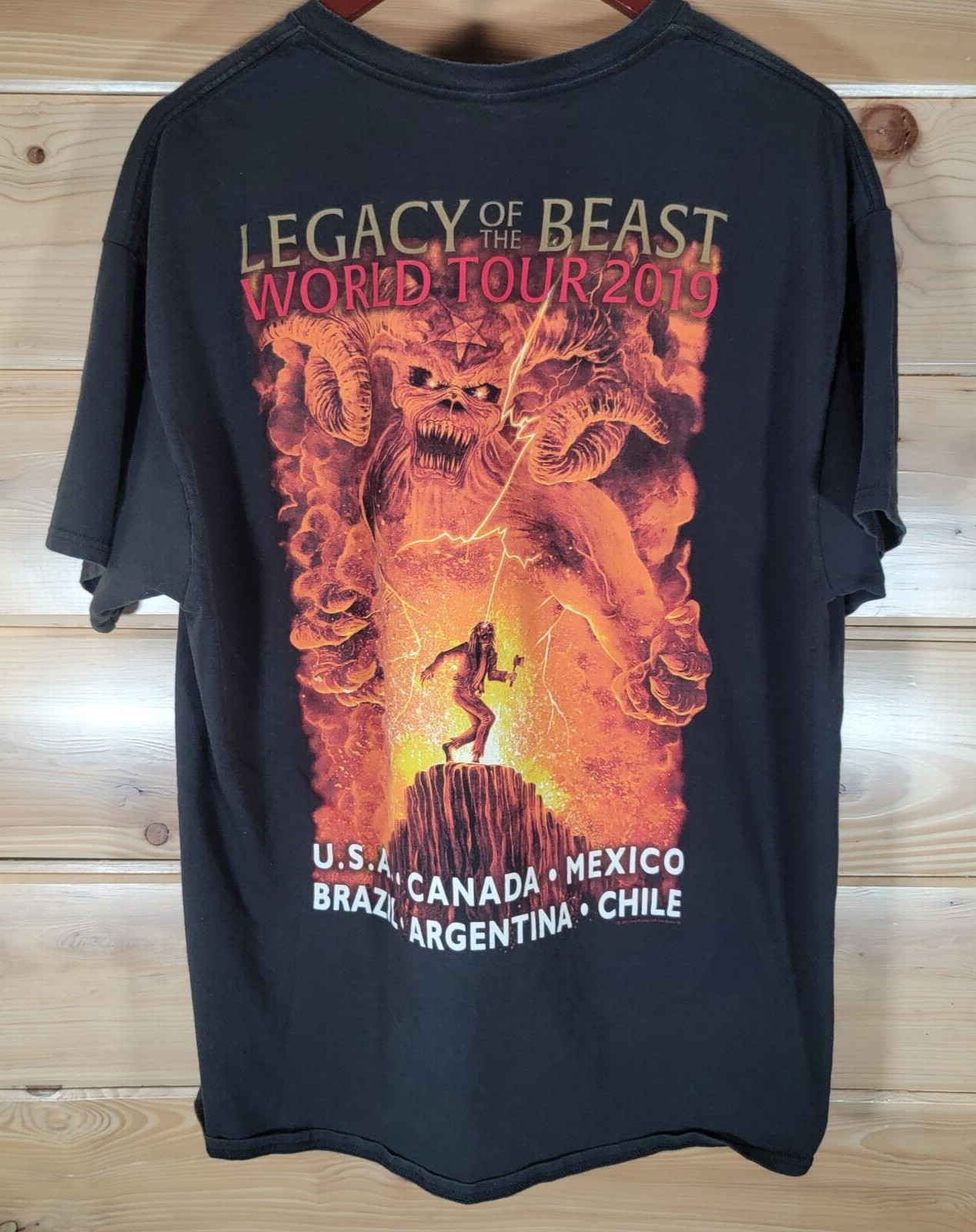 Iron Maiden Legacy of the Beast World Tour 2019 Eddie… - Gem