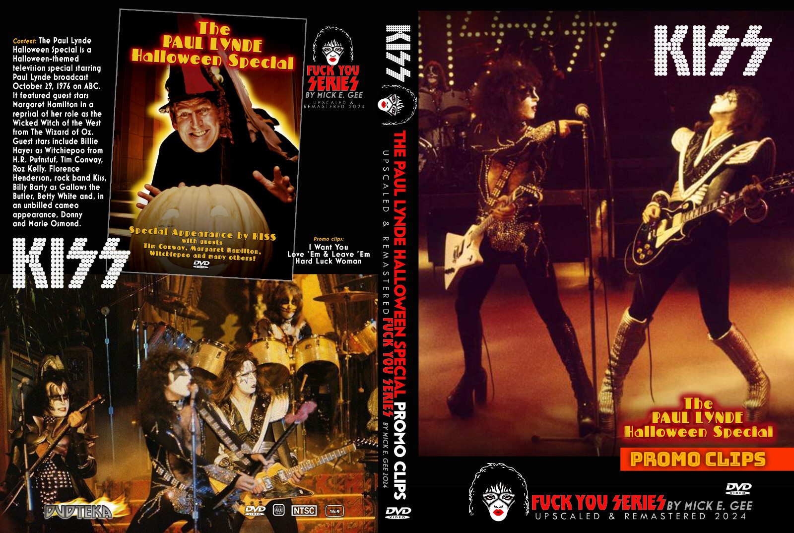 KISS F You Series 14 Dvds Live and TV Upscaled and Remastered 2024 | eBay