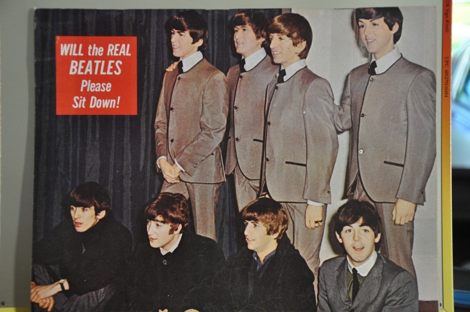 1964 BEATLES A HARD DAYS NIGHT MOVIE UNCUT OFFICIAL VERSION 16 MAGAZINE ...
