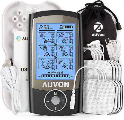 Rechargeable TENS Unit Muscle Stimulator, 24 Modes 4Th Gen TENS Machine ...