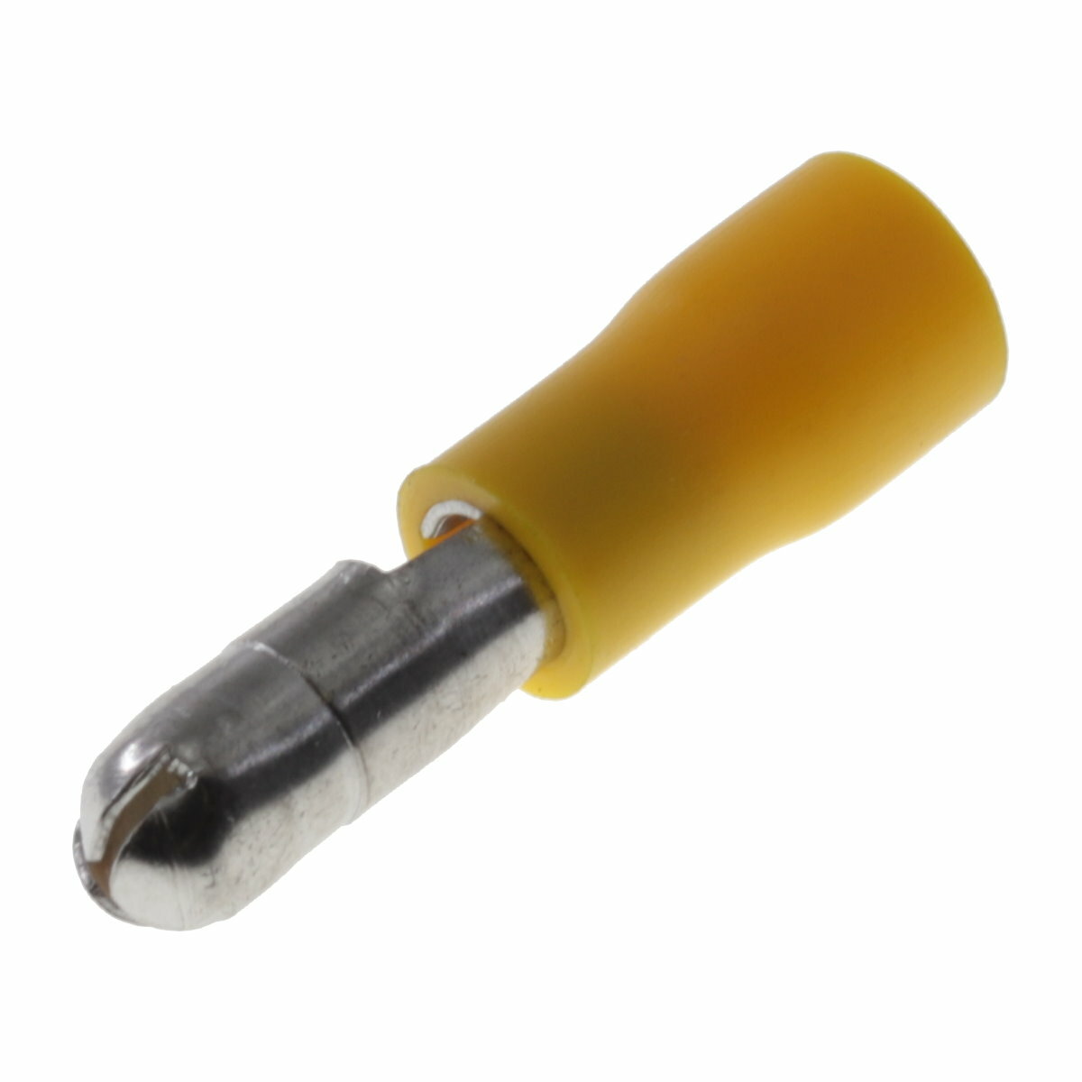 Gelbe Rundstecker Kabelschuh Kabel Steckverbinder Stoßverbinder 4.0 bis ...