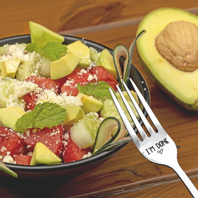 Christmas Birthday Gifts for Women Men I'm Done Fork Gift Son fork3 | eBay