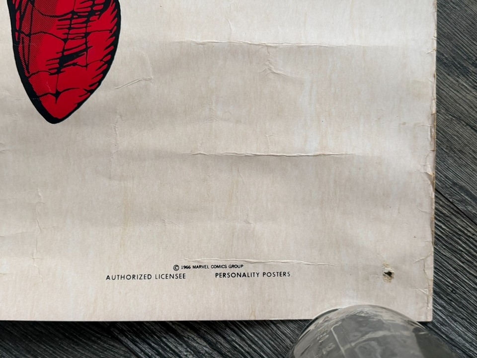 SPIDER-MAN Poster 1966 Vintage Personality Posters Marvelmania MMMS 29. ...