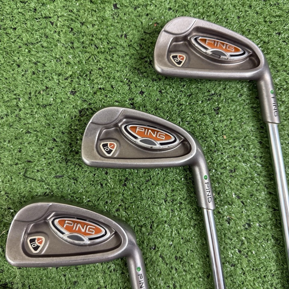 Ping i10 Green Dot Iron Set 4-PW Steel AWT Stiff Flex Right Handed | eBay