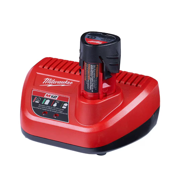 *NEW* Milwaukee M12 12V REDLITHIUM CP2.0 2X Battery Kit w/Charger 48-59 ...