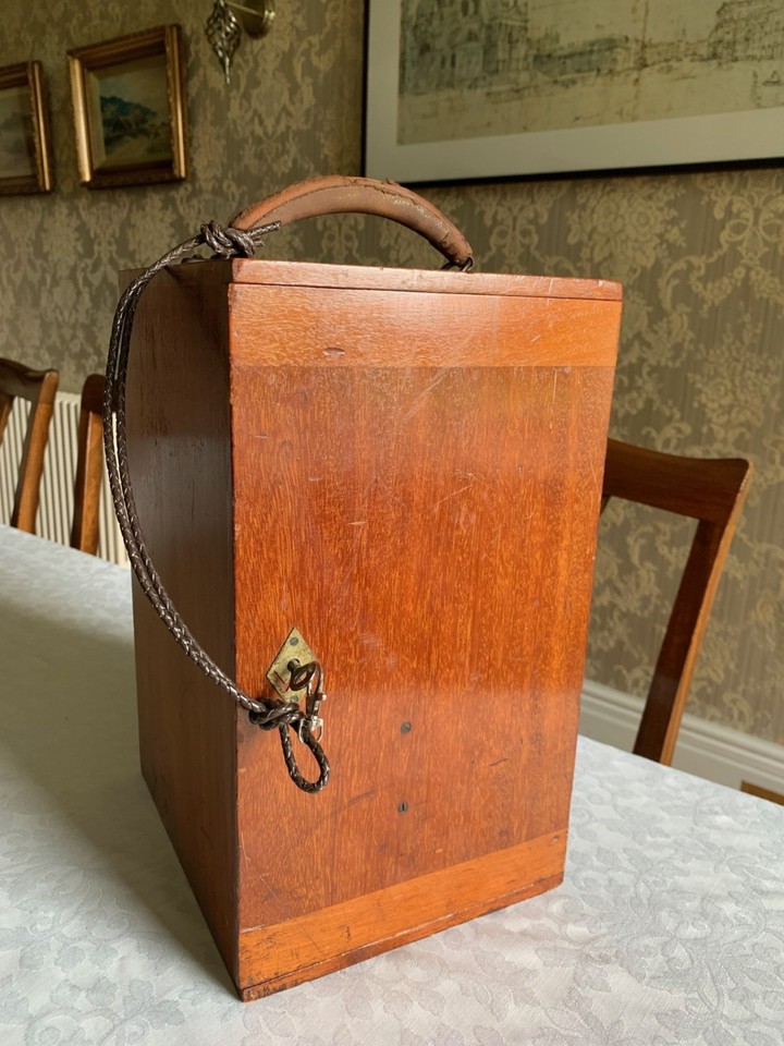 Vintage W. Watson & Sons Ltd - Bactil Monocular Brass Microscope ...