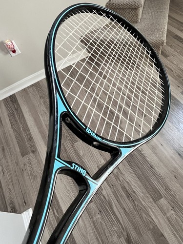 Vintage Wilson Sting Graphite Tennis Racquet Racket 4 1/2 Grip | eBay