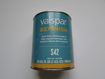 Valspar S42 Silver Dollar Metallic Bright II Toner 1 Quart | eBay