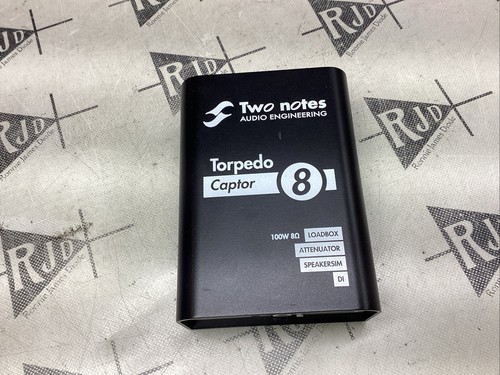 Two Notes Torpedo Captor 8 Attenuator Load Box 100 Watt 8 Ohm | eBay