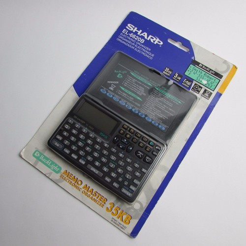 Sharp EL-6620B Electronic Organizer 35kb Memo Master | eBay