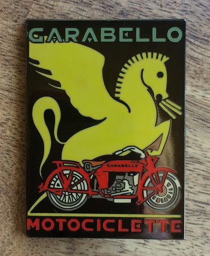 Vintage Motorcycle Art Inspired ENAMEL PIN : Garabello | eBay