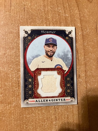 2023 Topps Allen & Ginter - Eric Hosmer - #AGRB-EH Full Size Relic CUBS ...