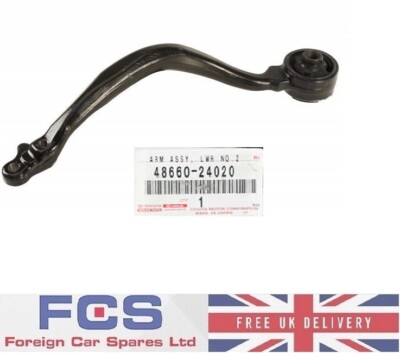 *NEW* GENUINE LEXUS SC430 FRONT RH SUSPENSION LOWER CONTROL ARM 48660 ...