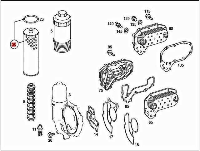 Mercedes-Benz 0001801709 Filters for sale online | eBay