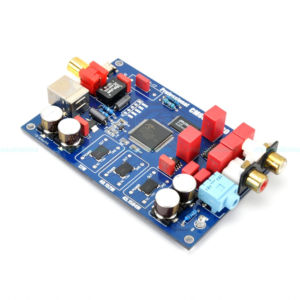 Dual USB CM6631A ES9023 DAC Hifi USB DAC Digital Interface Android ...