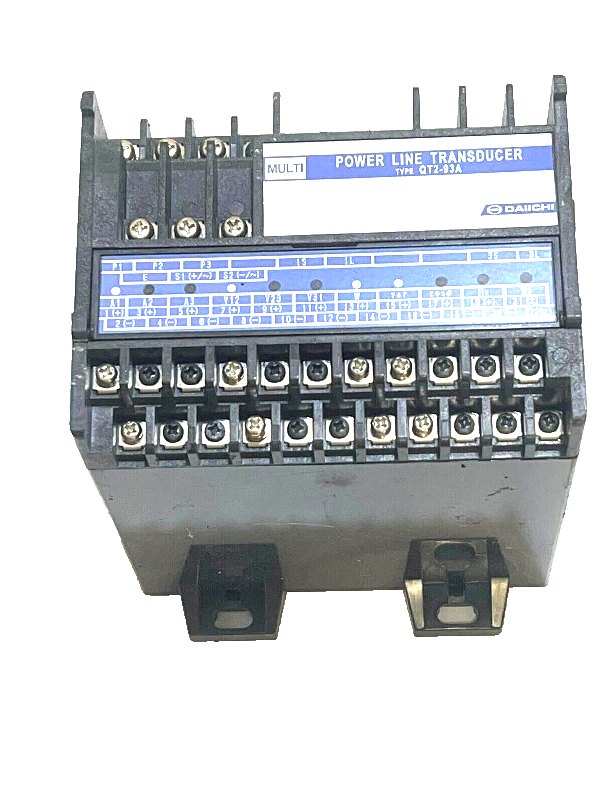 Daiichi HSQT2-93A-5-33-1 Power Line Transducer 120VAC 5A 50/60Hz for ...