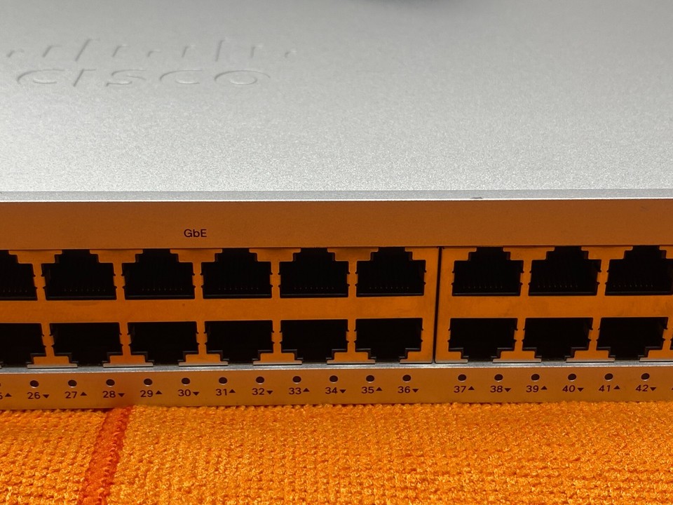 CISCO MERAKI MS350-48FP-HW 48-PORT RACK MOUNTABLE GIGABIT SWITCH ...