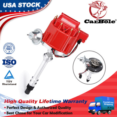 Racing HEI Distributor Ignition Combo Kit For 5.0/5.7L Chevy GMC SBC ...