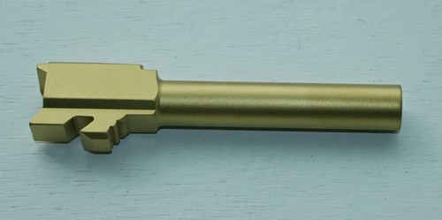 Barrel for Glock 48 9x19 9mm TIN Gold Finish G48 Target Crown NEW | eBay