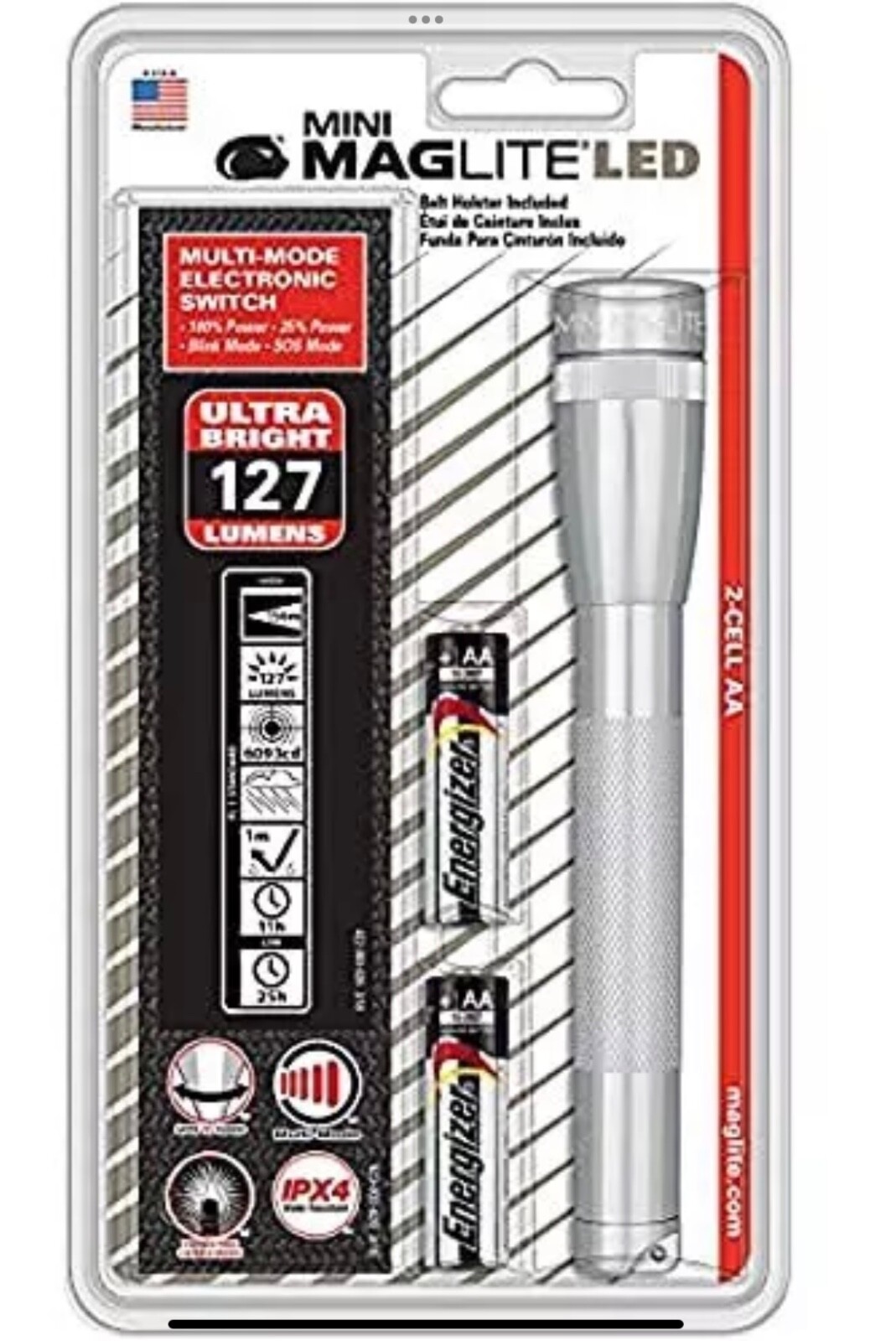 Mini Maglite 2AA Cell LED 38739530437 | eBay