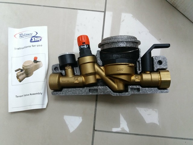 Reliance Tenant Valve Assembly 3/4" FBSP TVAP200075 for sale online | eBay