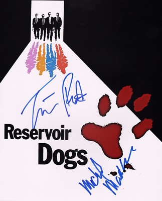 ~~ MICHAEL MADSEN & TIM ROTH Authentic Hand-Signed "Reservoir Dogs ...
