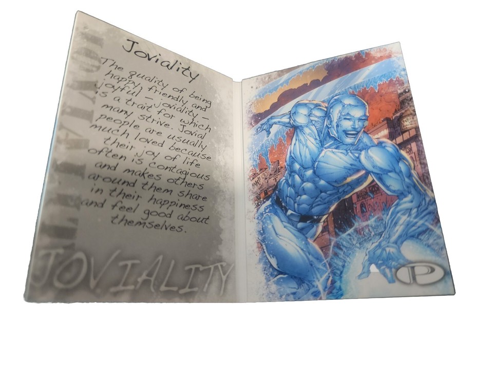 Iceman 2012 Marvel Premier Emotion Card - E-15 09/50 NAR Jason Adams ...