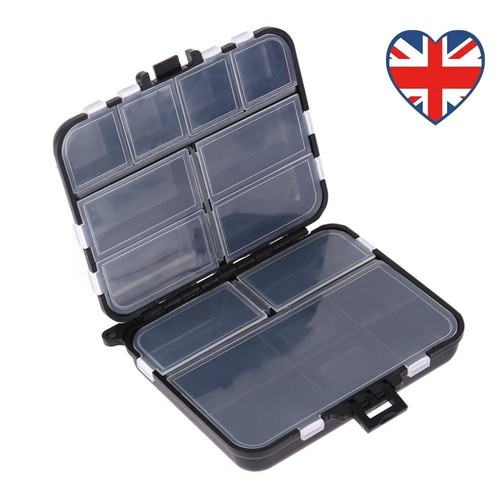 Fishing Bait Container Box with 16 Compartments Fishing Gear Equipment ...