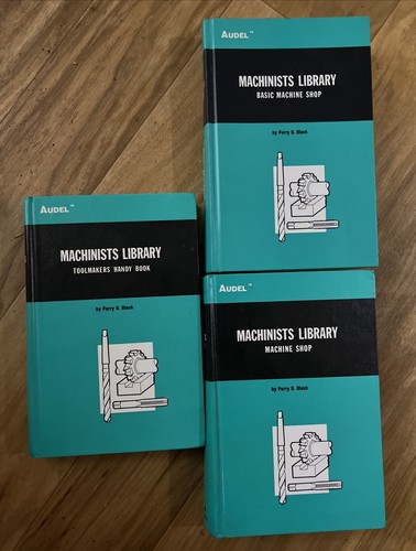 Machinists Library 3 Books Machine Shop Toolmaker Handy Book Basic ...
