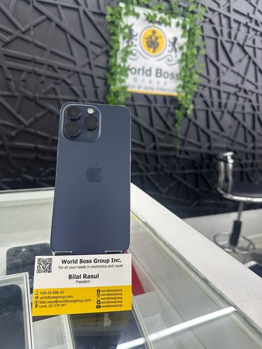 iPhone 15 Pro max - 256 GB - unlocked - blue titanium - Physical SIM | eBay