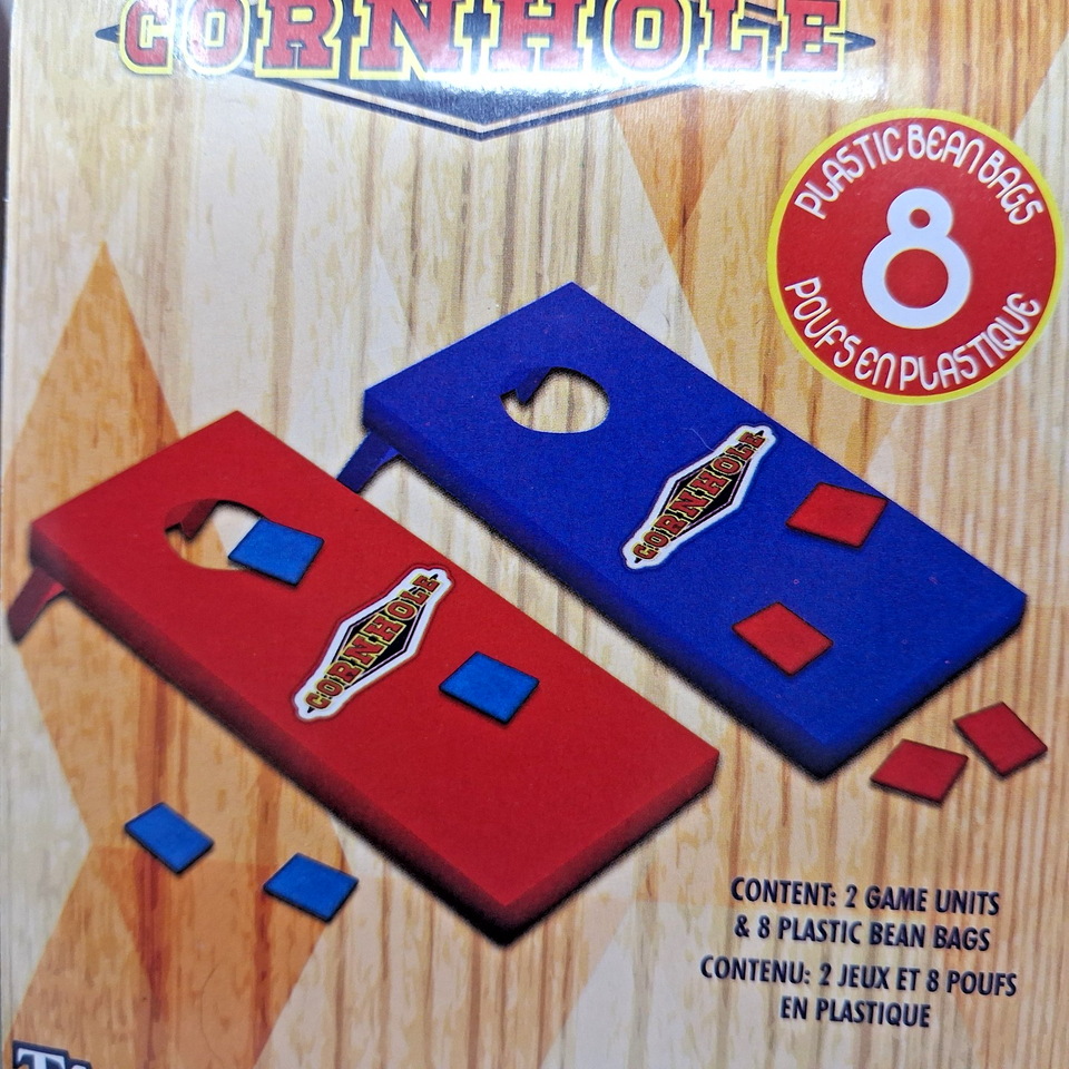 Mini Game - CORN HOLE - *1 Fun Mini Travel Game 8pc Set Tara Micro 2 ...