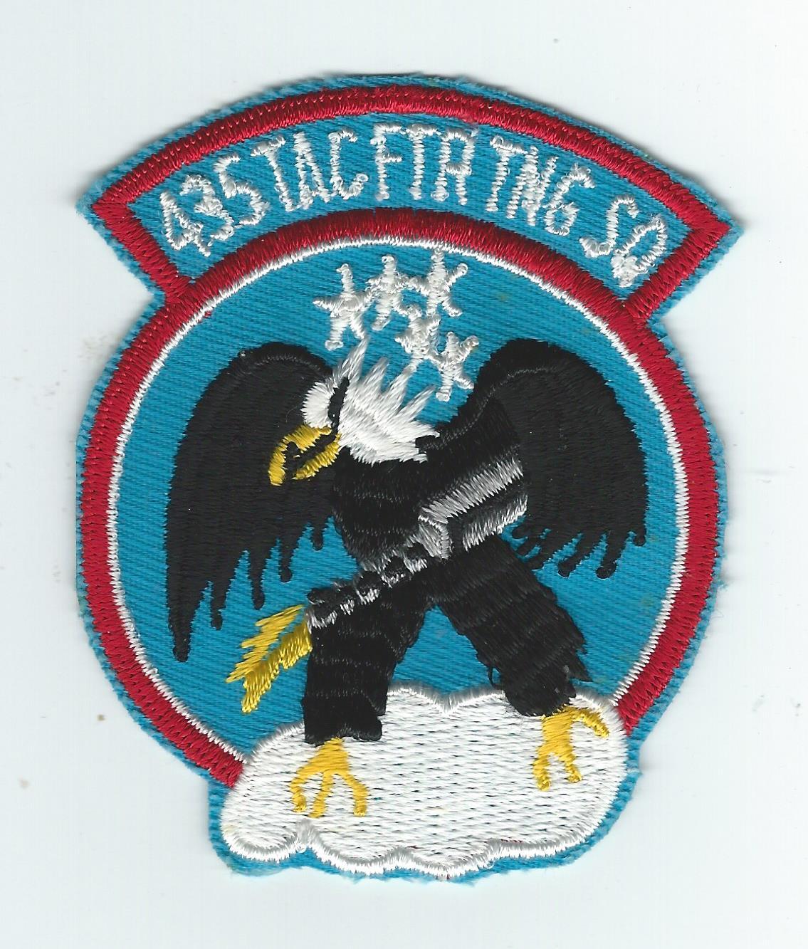 70's 435th TAC FIGHTER TRAINING SQUADRON patch | eBay