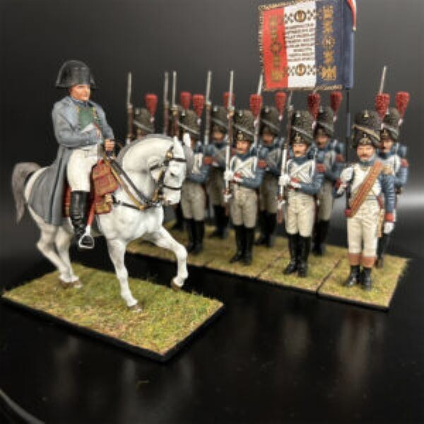 WAR PARK MINIATURES NAPOLEONIC FRENCH NP013 EMPEROR NAPOLEON RIDING ...