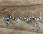 Wine Theme Wine Charms, Wine Theme,Wine Lover Wine Charms, Wine Country ...