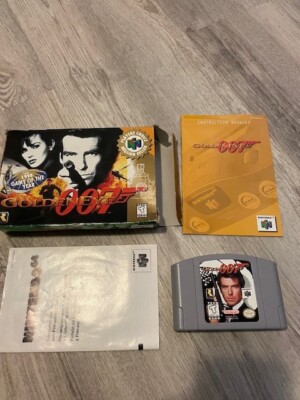 007 Goldeneye N64 cib Game of the Year edition tested complete | eBay