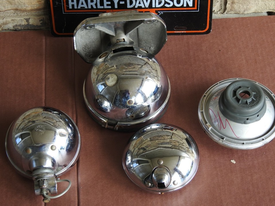 VINTAGE HARLEY-DAVIDSON GUIDE PASSING LIGHT LAMP | eBay