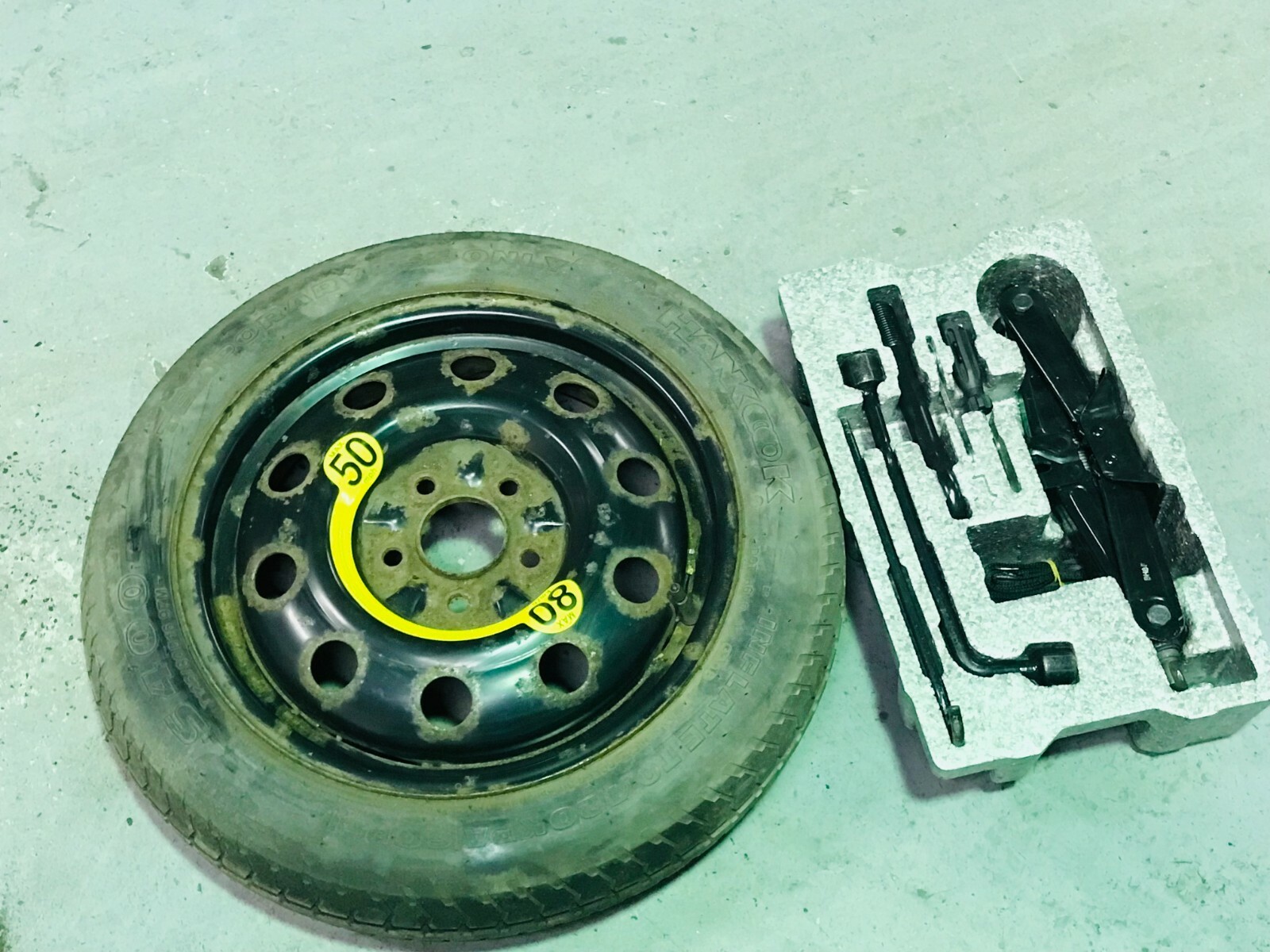 Kia/ Hyundai Spare Wheel Kit. Space saver | eBay UK