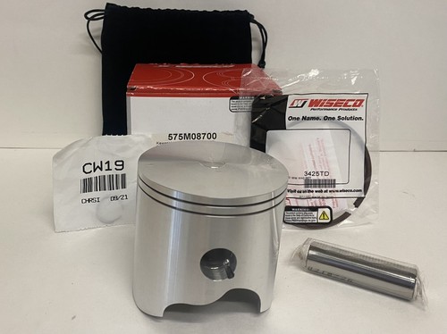 WISECO 575M08700 87mm FORGED PISTON RINGS PIN +1mm OVERBORE KAWASAKI ...