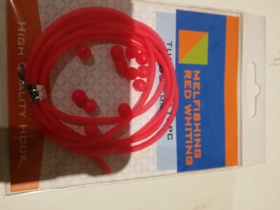 2xMELfishing Fluoro RED Whiting Tubes & Beads-Lumo BeadsTube $8 ...